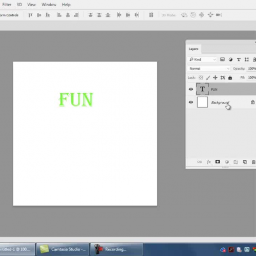 Creating A New Layer In Photoshop