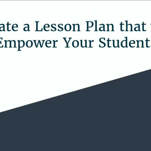 Creating A Constructivist Lesson Plan