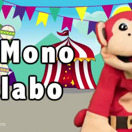 Sílabas Na Ne Ni No Nu - El Mono Sílabo - Videos Infantiles - Educación CAB