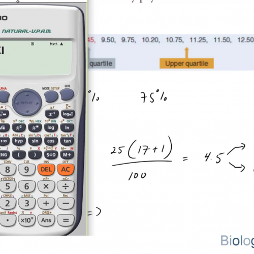 How to find the quartiles and percentiles for a data set